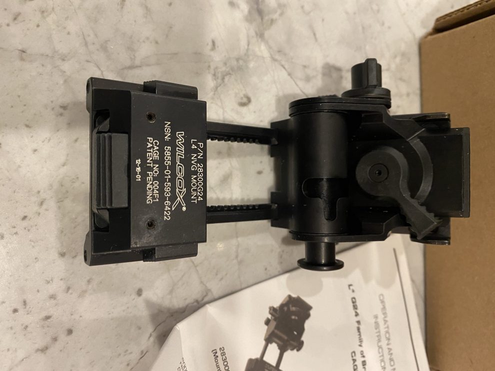 Wilcox L4 G24 NVG Breakaway Night Vision Helmet Mount