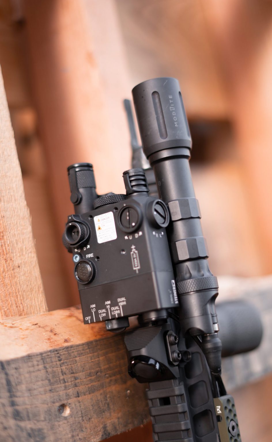 Steiner DBAL-I2 9007 PEQ2 IR Laser Pointer w/ IR Illuminator - Custom ...