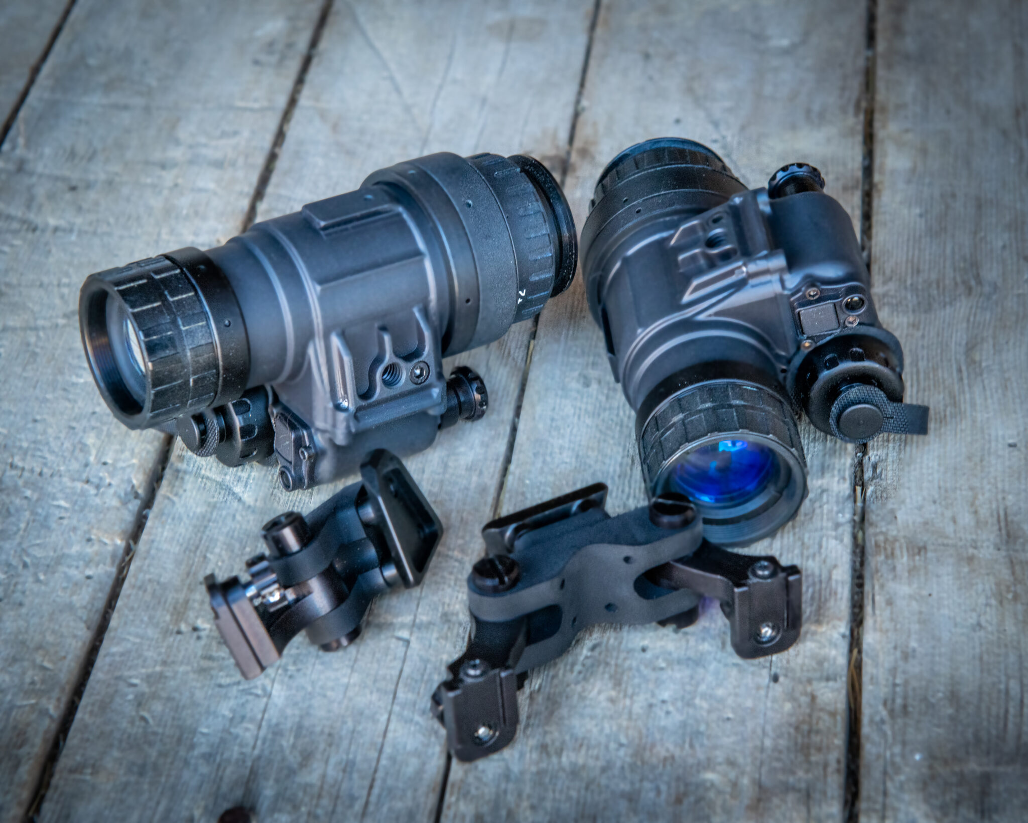 AB Night Vision RVM-14 Dual Articulating Bridge - Custom Night Vision