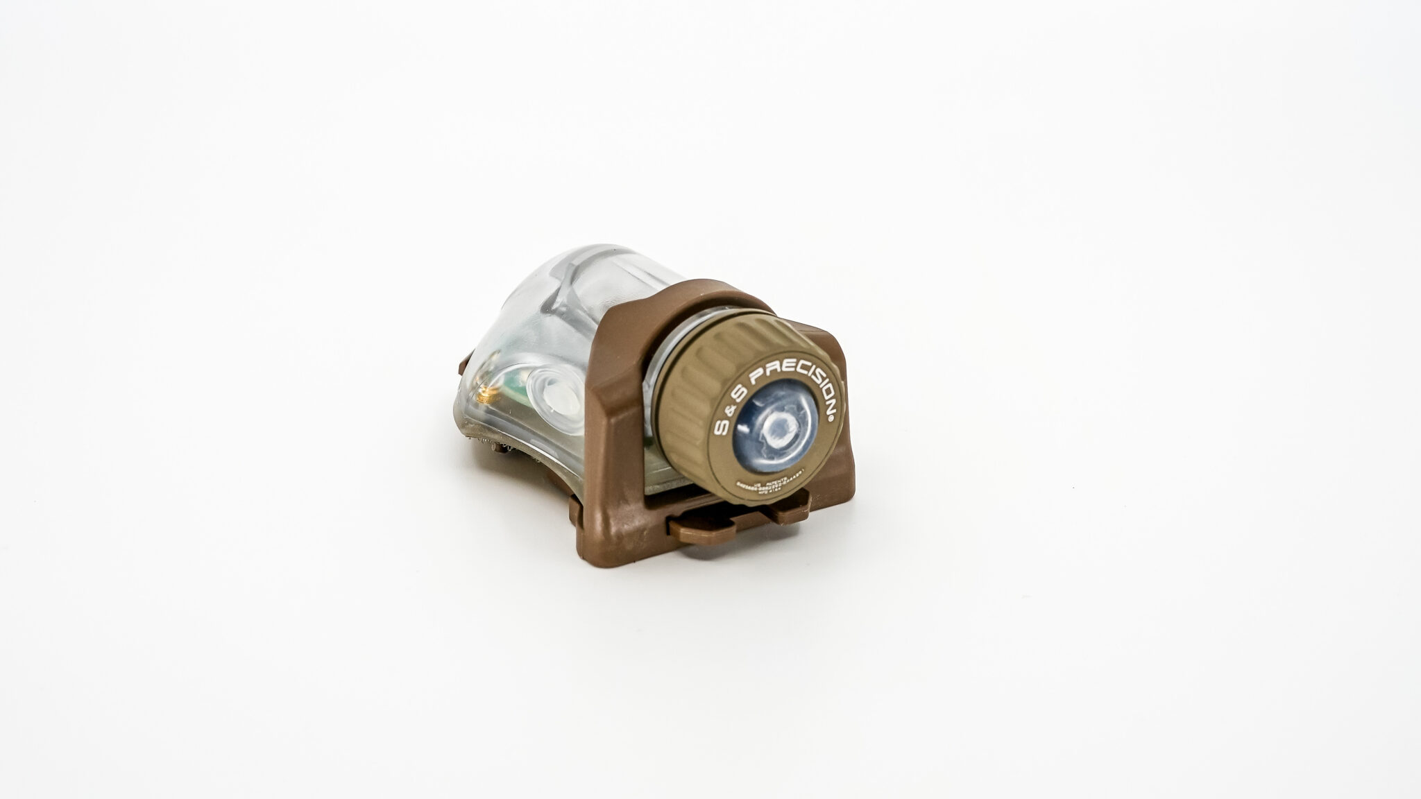 S&S Precision Manta Helmet Mounted Strobe with Webbing Adapter - Custom ...