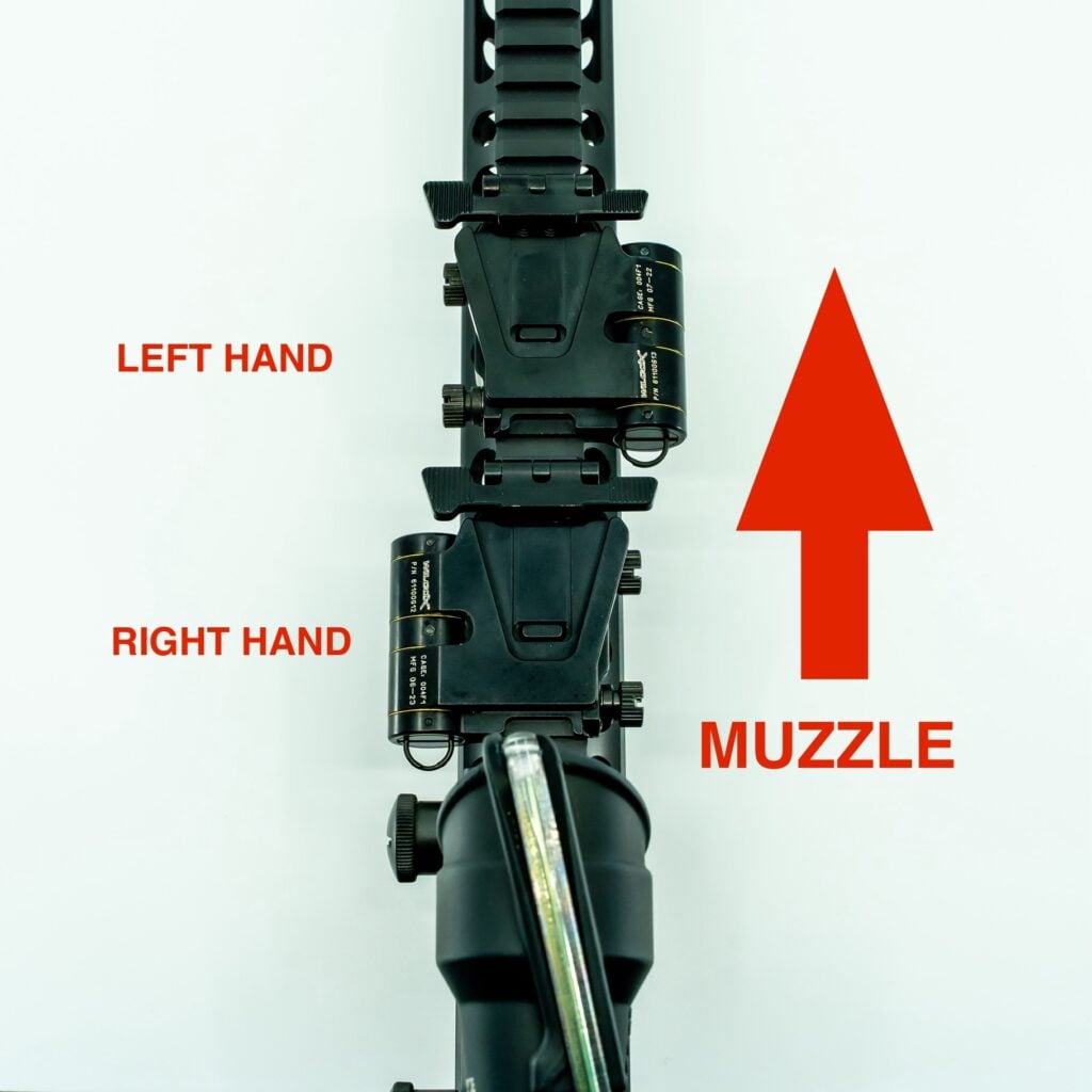 Wilcox Flip to Side Mount - Right and Left Hand - Custom Night Vision